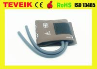 China Infant Blood Pressure NIBP Cuff Double Hose Bladder 7.2x 13cm Arm Cir.14-21.5cm PU for sale