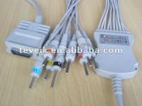 China Burdick EK-10 10 lead ekg cable with leadwires for EKG patient monitor for sale