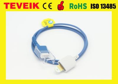 China Female 6 Pin To DB9 Pulse Oximeter Cable Reusable Spo2 Sensor For o Patient Monitor for sale