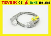 China Datex SpO2 sensor cable medical device accessories Round 10pin to DB9 Female for sale