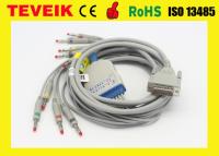 China Schiller EKG Machine EKG Cable / ECG Cable with Integrated 10 lead Wires for sale