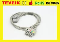 China Teveik Factory CE&ISO Medical HP M1635A 5 Leads ECG Leadwire Cable For Patient Monitor for sale