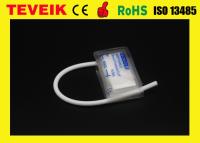 China M1870 Medical Device Accessories Nibp Cuff Disposable Nonwoven Cloth Neonate Single Hose for sale