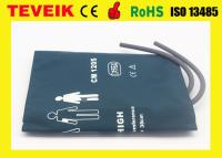 China Factory Price Reusable Datex Ohmeda Nylon Material Double Tube NIBP Blood Pressure Cuff For Adult Thigh for sale