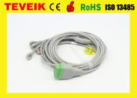 China Teveik Factory Reusable GE Marquette 5 leads 11pin ECG Cable For Patient Monitor for sale