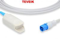 China HP Reusable spo2 Sensor Probe M1196A M1196T Adult finger clip spo2 chip, 8 pin for sale