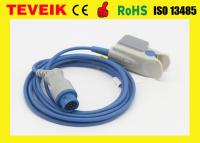China Biolight M900 M7000 reusable adult finger clip spo2 sensor / probe with 12pin 3m for sale