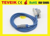 China MS3-109069 Edan Compatible SpO2 Sensor, Readel 6pins Audlt Finger Clip Medical cable for sale