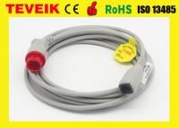 China Factory Price of Medical 78205A Invasive Blood Pressure IBP Cable, Round 12pin to Abbott Adapter for sale