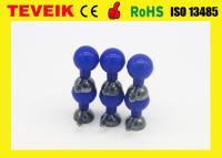 China Reusable silver chloride ECG electrode medical suction bulb ECG electrode for Adult for sale