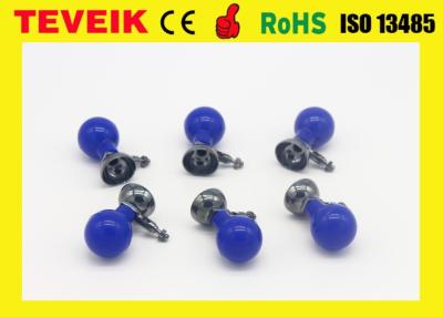 China Reusable silver chloride ECG electrode medical suction bulb ECG electrode for Adult for sale