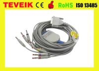 China Long Screw Schiller EKG Cable 10 lead ECG Cable and Leadwires for AT3,AT6,CS6,AT5, AT10,AT60 for sale