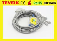 China DB 15Pin Fukuda Denshi 10 lead EKG/ECG Cable With Snap IEC Supply from Factory for sale