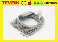 China Fukuda KP-500 EKG Cable, KP-500D ECG Cable and Leadwires with Banana 4.0 IEC Standard for sale