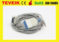 China Fukuda KP-500 EKG Cable, KP-500D ECG Cable and Leadwires with Banana 4.0 IEC Standard for sale