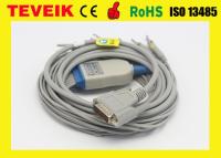 China Direclty Supply Edan SE-3 SE-601A 10 lead EKG Cable with DIN 3.0 IEC Standard for sale