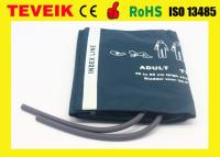 China Adult double tube nylon material reusable blood pressure cuff,medical accessory NIBP cuff used for Patient monitor for sale