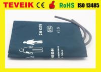 China Adult double tube nylon material reusable blood pressure cuff,medical accessory NIBP cuff used for Patient monitor for sale
