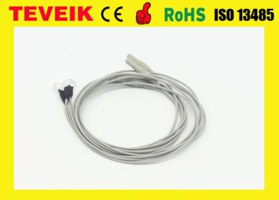 China Neural Feedback  EEG cable DIN1.5 socke with Silver plated copper, medical eeg cable for sale