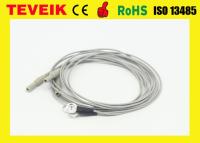 China Neural Feedback  EEG cable DIN1.5 socke with Silver plated copper, medical eeg cable for sale
