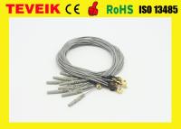 China EEG cable,DIN1.5 socket,1m,Gold plated copper, medical eeg cable for sale