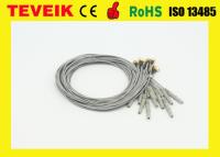 China EEG cable,DIN1.5 socket,1m,Gold plated copper, medical eeg cable for sale