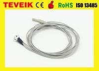 China High Quality pure silver EEG cable electrodes for EEG machine, DIN1.5 socket eeg cable for sale