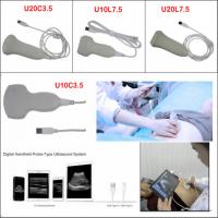 China Medical Low Cost Digital Pocket USB Ultrasound Transducer Probe For Laptop / Android Smart Phone for sale