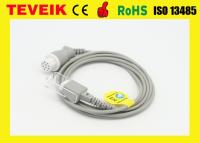 China Datex-Ohmeda SpO2 Extension Cable compatible OXY-C3 adapter cable with round 10pin to DB9 female for sale