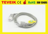 China Datex-Ohmeda SpO2 Extension Cable compatible OXY-C3 adapter cable with round 10pin to DB9 female for sale