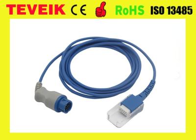 China Compatible 0010-21-11957 SpO2 Extension cable, Mindray PM5000 spo2 sensor adapter cable for sale
