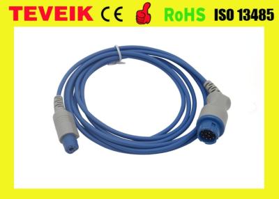 China HP M1940A SpO2 Extension cable, round 12pin to HP 8pin adapter cable for sale