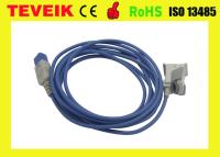 China Compatible medical spo2 cable HP pedia finger clip spo2 sensor with round 8pin 3m for sale
