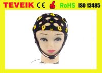 China Separating EEG hat, silver chloride electrode,20 leads eeg electrode cap for EEG machine for sale