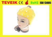 China hot sale medical EEG cap with Tin electrode 20 leads EEG hat with best price for sale