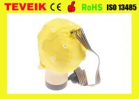 China hot sale medical EEG cap with Tin electrode 20 leads EEG hat with best price for sale