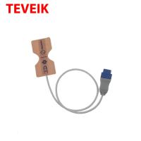 China Medical Low Price Disposable GE 9pin TruSat SpO2 Sensor for Adult, 0.45m, medaplast for sale