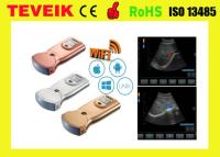 China Color Doppler wifi ultrasound probe 3.5Mhz handheld wireless color ultrasound machine scanner for home & hospital for sale