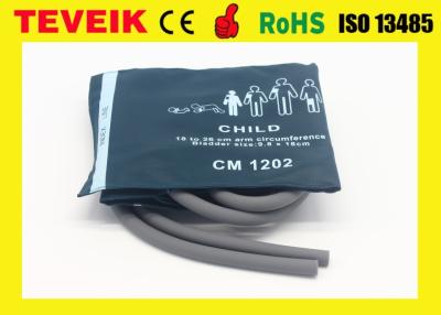 China Reusable Pediatric/Child NIBP Cuff with Double Hose, Arm cir18-26cm, Nylon Material for sale