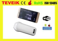 China Mini 128 Elements Wireless Ultrasound Probe Wifi Electric Linear Type Portable for sale
