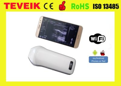 China Mini 128 Elements Wireless Ultrasound Probe Wifi Electric Linear Type Portable for sale