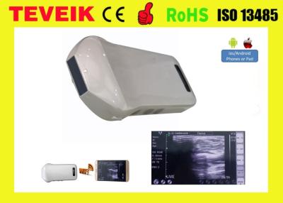 China Portable mini 128 elements wireless ultrasound probe wireless linear probe best price wireless ultrasound machine for sale