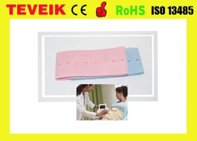 China Fetel CTG (Cardiotocography) Belts / Disposable Abdominal Transducer Belt for sale