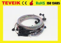 China DIN1.5 socket EEG cable eeg cup electrode, colorful medical EEG cable for sale