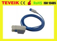 China Medical Factory Price of M1196A/ M1196T Adult Finger Clip Pulse SpO2 Sensor For MP30 40 Patient Monitor for sale