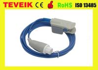 China Teveik Factory Price Reusable Datex OXY-F4-N Adult Finger Clip Pulse SpO2 Sensor, Round 10 Pin for sale