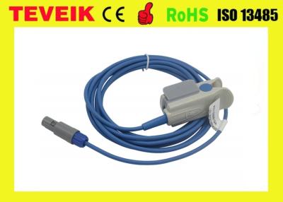 China Factory Low Price Goldway Digital Pulse Spo2 Sensor Redel 5 Pin Double Location With Adult Finger Clip for sale
