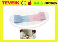 China M2208 Disposable Latex Free CTG Belt For Fetal Monitor, Light Blue and Pink Color Fetal Transducer Belt for sale