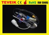 China Compatible edward disposable blood pressure ibp transducer, IBP cable with Single channel kit for sale