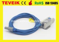 China MS3-109069 Edan Compatible SpO2 Sensor, Readel 6pins Audlt Finger Clip Medical cable for sale